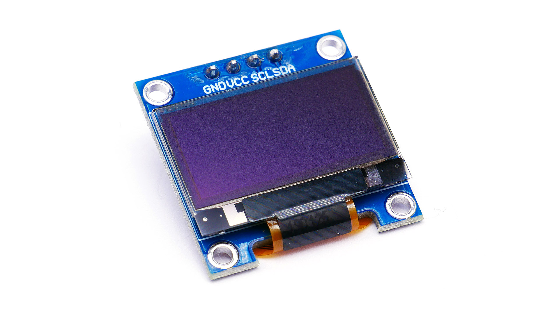 Wy wietlacz OLED 0 96 I2C 128x64 SSD1306 Niebieski Elecena pl